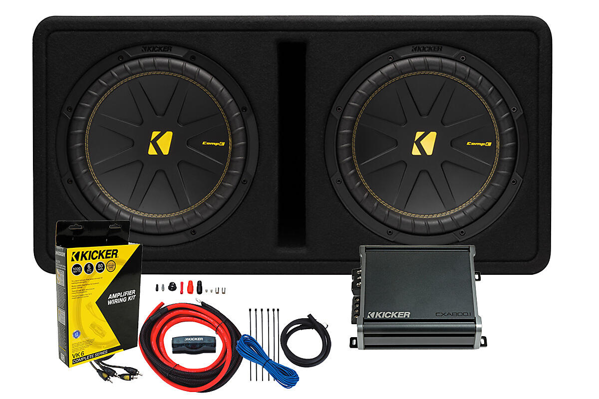 Kicker KickPack basspakke - Tromsø Bilstereo AS - God lyd til rett pris!