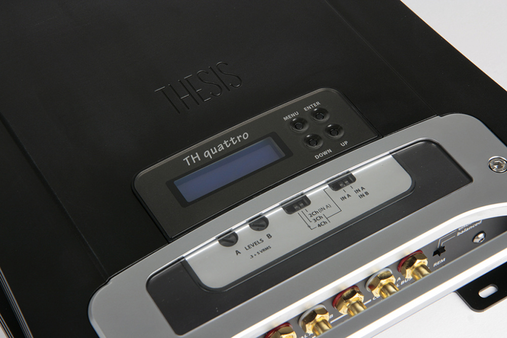 Audison THESIS 4-kanals forsterker, 260W RMS x 4 @ 2ohm - Tromsø ...